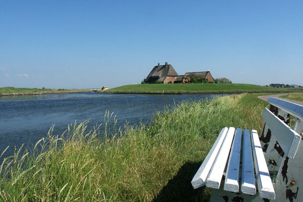 Auf dem Weg zu den Halligen